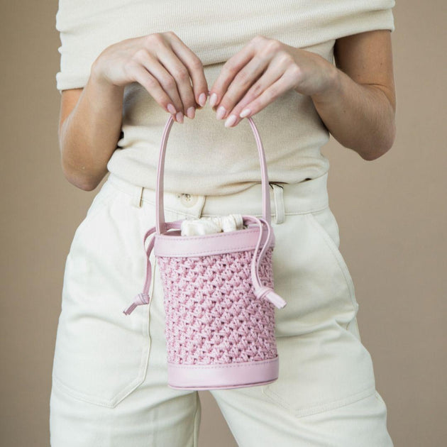 Ximena Mini Bucket Bag – Binge Knitting MX